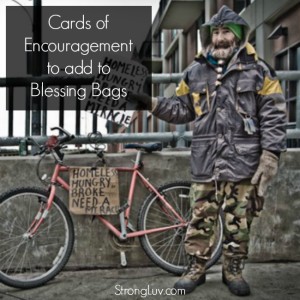 Blessing Bags for Homeless People – Card Printables