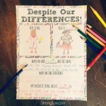 A Fun Way to Help Children Appreciate Diversity [PRINTABLE]