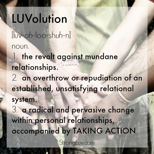 LUVolution definition sharable